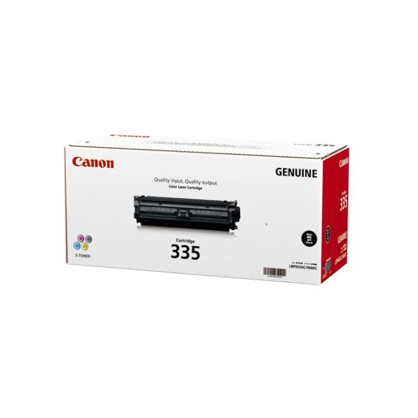 【発売日：2013年11月01日】Canon（キヤノン） 純正トナーカートリッジ CRG-335BLK ・ＬＢＰ９６６０Ｃｉ／９５２０Ｃ用・１３，０００ページ印刷可能・ＩＳＯ／ＩＥＣ１９７９８基準