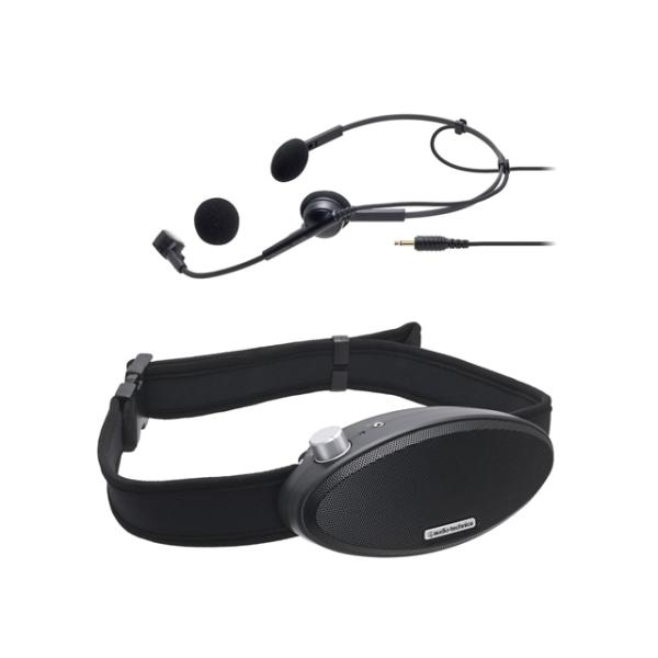 【発売日：2009年03月13日】オーディオテクニカ ハンズフリー拡声器 ATP-SP303 ブラック・ハンズフリーだから身振り手振りも自由自在、手軽に確実にクリアな拡声を実現。