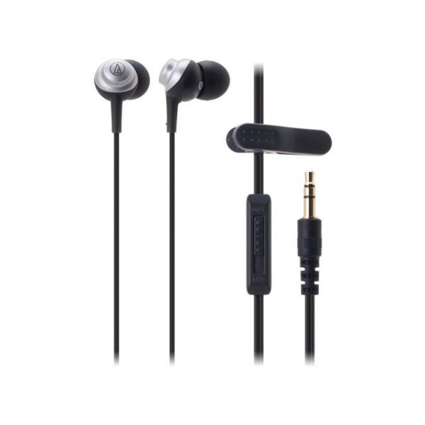 【発売日：2012年04月13日】オーディオテクニカ テレビ用インナーイヤーヘッドホン ATH-CK251TV シルバー・φ８．５ｍｍドライバーの高音質設計。・音漏れしにくい密閉タイプ。・手元で音量調整が可能なボリュームコントローラー搭載