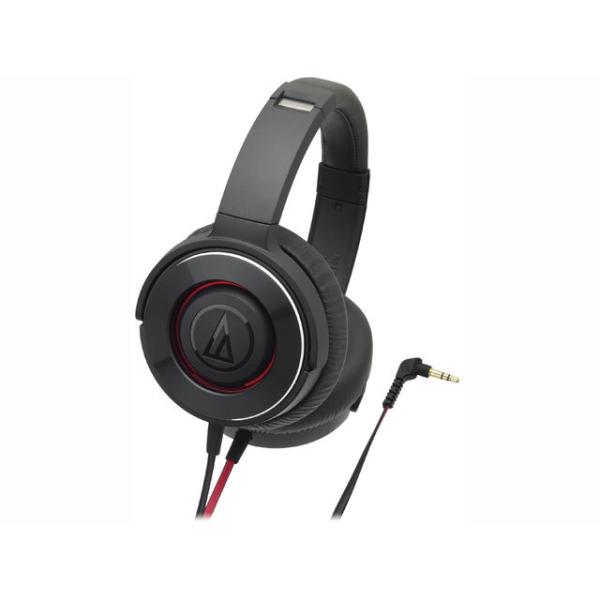 【発売日：2015年10月23日】オーディオテクニカ オーバーヘッド重低音タイプ ATH-WS550 BRD ブラックレッド・ディープモーション・ドライバー搭載・トップマウントＰＣＢ方式・エアフローベース・トリプルベンティングシステム