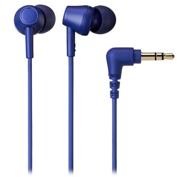 【発売日：2022年08月05日】オーディオテクニカ インナーイヤーヘッドホン ATH-CK350X BL ブルー・再生プラスチックを使用したイヤホン ・環境に配慮したパッケージ・スマホやタブレットにつないで高音質再生