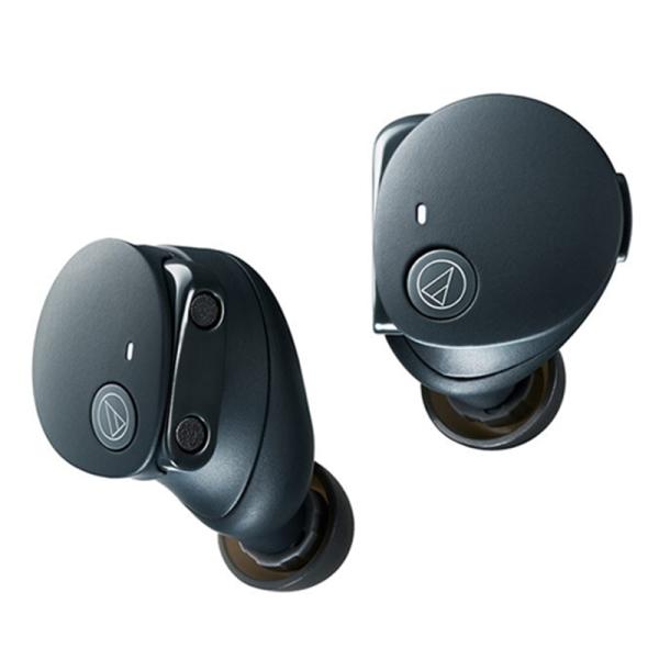 【発売日：2024年10月11日】オーディオテクニカ 完全ワイヤレスイヤホン　SOLID BASS ATH-CKS50TW2 BK ブラック・充電ケースは自宅に、イヤホンだけで使える・最大25時間の連続再生が可能なロングバッテリー・重低音×...