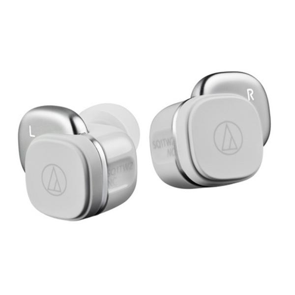 【発売日：2026年02月27日】オーディオテクニカ 完全ワイヤレスイヤホン ATH-SQ1TW2NC GY グレー・スクエアデザインの「SQ」シリーズ・アクティブノイズキャンセリング（ANC）機能搭載・ワイヤレス充電対応