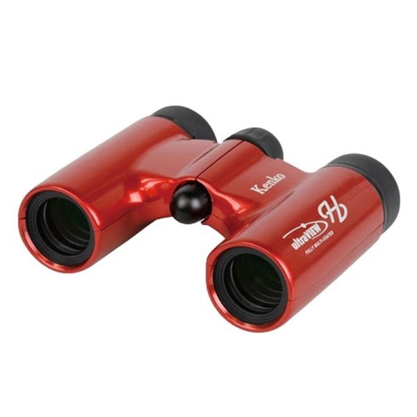 【発売日：2018年05月25日】Kenko（ケンコー） ダハプリズム双眼鏡　８倍　２１ｍｍ ウルトラビューH 8X21DH FMC-RD レッド【数量限定・未開封店頭在庫】・フルマルチコート（多層膜コート）が施されており、より明るくクリア...