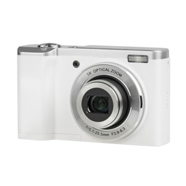 【発売日：2025年05月23日】Kenko（ケンコー） デジタルカメラ KC-ZM08WH ホワイト・光学5倍ズーム、タッチパネル、リアカメラ採用。・日常を気軽に撮って楽しむ、お散歩カメラ・ッチパネル式液晶モニターで直観的に操作できます。