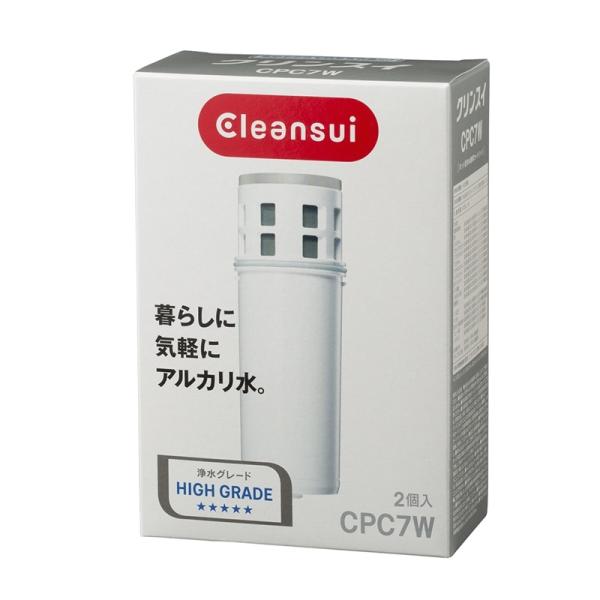 クリンスイ 浄水器カートリッジ CPC7W-NW ・アルカリ水が作れるポット型用浄水カートリッジ