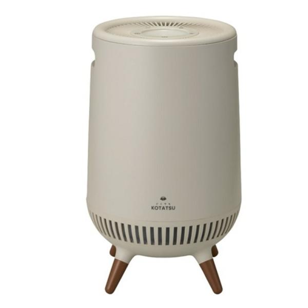 【発売日：2025年11月01日】アピックス 360°セラミックヒーター（どこでもコタツ） ADK-365R(IV) アイボリー【数量限定・未開封店頭在庫】・360°足元あったか・暗い足元を暖かく照らす・部屋中どこからでも電源オン