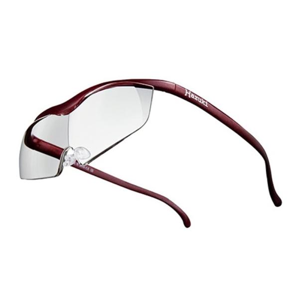 ハズキカンパニー ハズキルーペ ハズキラージ 1.85x クリアレンズ-RE 赤お取寄せの場合の納期目安：4月上旬以降（3/6現在）・ワイドな視野で見やすい大きなレンズのハズキルーペ"ラージ"・拡大倍率1.85倍　より拡大倍率が高く、もっと...