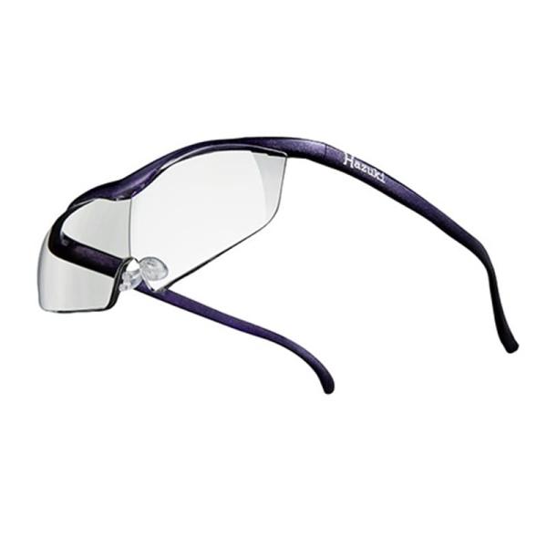 ハズキカンパニー ハズキルーペ ハズキラージ 1.85x クリアレンズ-VI 紫お取寄せの場合の納期目安：3月中旬以降（2/13現在）・ワイドな視野で見やすい大きなレンズのハズキルーペ"ラージ"・拡大倍率1.85倍　より拡大倍率が高く、もっ...