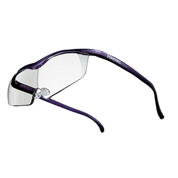 【発売日：2017年04月28日】ハズキカンパニー ハズキルーペ ハズキラージ 1.32x クリアレンズ-VI 紫お取寄せの場合の納期目安：3月中旬以降（2/13現在）・ワイドな視野で大きく見やすい「大きなレンズ」タイプ　定番モデルの「ハズ...