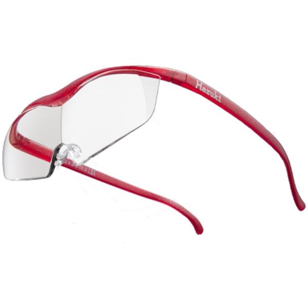 ハズキカンパニー ハズキルーペ ハズキラージ 1.85x クリアレンズ-RB ルビーお取寄せの場合の納期目安：3月中旬以降（2/13現在）・ワイドな視野で見やすい大きなレンズのハズキルーペ"ラージ"・拡大倍率1.85倍　より拡大倍率が高く、...