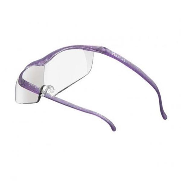 ハズキカンパニー ハズキルーペ ハズキラージ 1.85x クリアレンズ-NP ニューパープルお取寄せの場合の納期目安：3月中旬以降（2/13現在）・メガネとの重ね掛けにも便利、レンズの大きな"ハズキルーペ ラージ" ・拡大倍率1.85倍、お...