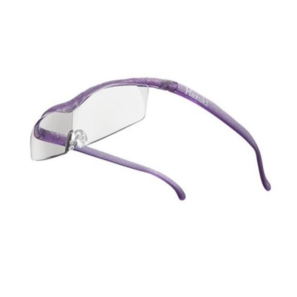 ハズキカンパニー ハズキルーペ ハズキコンパクト 1.6x クリアレンズ-NP ニューパープルお取寄せの場合の納期目安：3月中旬以降（2/13現在）・薄く・軽く、小さく進化・お手元での作業に最適な1.6倍モデル・ブルーライト35%カット