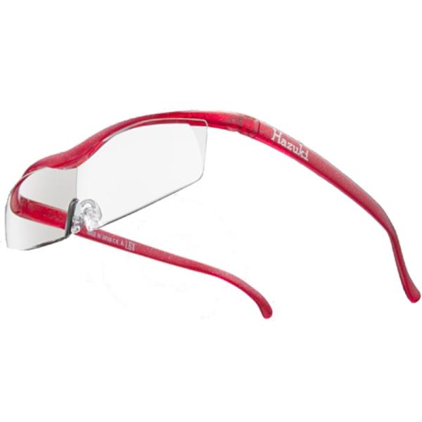 ハズキカンパニー ハズキルーペ ハズキコンパクト 1.85x クリアレンズ-RB ルビーお取寄せの場合の納期目安：3月中旬以降（2/13現在）・大きく見えるハズキルーペの機能はそのままに！・レンズ縦幅を小さく、軽くしたコンパクトモデル・拡大...