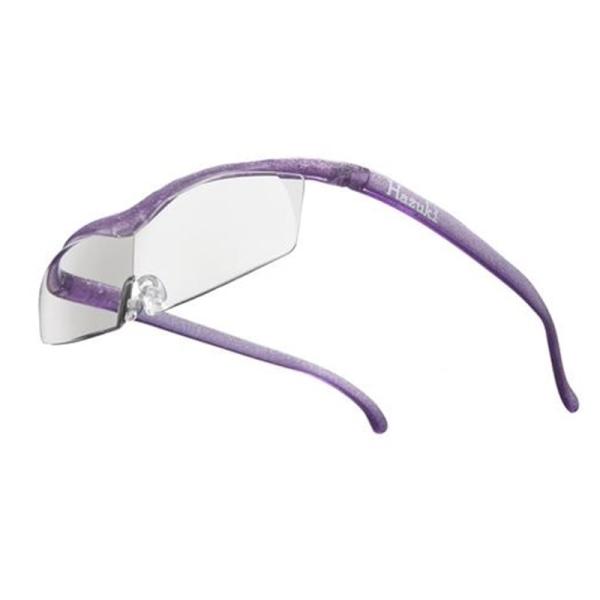 ハズキカンパニー ハズキルーペ ハズキコンパクト 1.85x クリアレンズ-NP ニューパープルお取寄せの場合の納期目安：3月中旬以降（2/13現在）・薄く、軽く、小さく進化・シリーズ最高倍率1.85倍・ブルーライトを35%カット