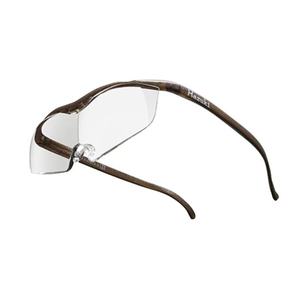 ハズキカンパニー ハズキルーペ ハズキラージ 1.85x クリアレンズ-BR ブラウンお取寄せの場合の納期目安：3月中旬以降（2/13現在）・メガネとの重ね掛けにも便利、レンズの大きな"ハズキルーペ ラージ" ・拡大倍率1.85倍、お手元で...