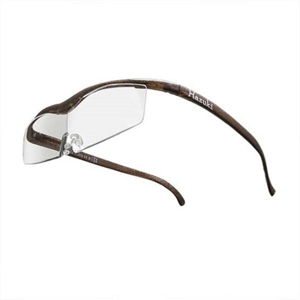 ハズキカンパニー ハズキルーペ ハズキコンパクト 1.6x クリアレンズ-BR ブラウンお取寄せの場合の納期目安：3月中旬以降（2/13現在）・薄く・軽く、小さく進化・お手元での作業に最適な1.6倍モデル・ブルーライト35%カット