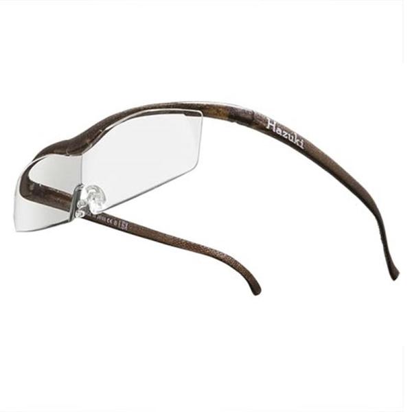 ハズキカンパニー ハズキルーペ ハズキコンパクト 1.85x クリアレンズ-BR ブラウンお取寄せの場合の納期目安：3月下旬以降（2/27現在）・シリーズ最高倍率1.85倍・ハズキルーペ定番サイズのラージより一回り小さいコンパクトサイズ・ブ...