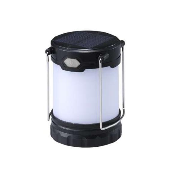 ヤザワコーポレーション ＵＳＢ充電もできるソーラーランタン LA9S01BK 【数量限定・未開封店頭在庫】<b><u>※電池別売（アルカリ）単３×３本</u></b>・ソーラー充電・USB充電...