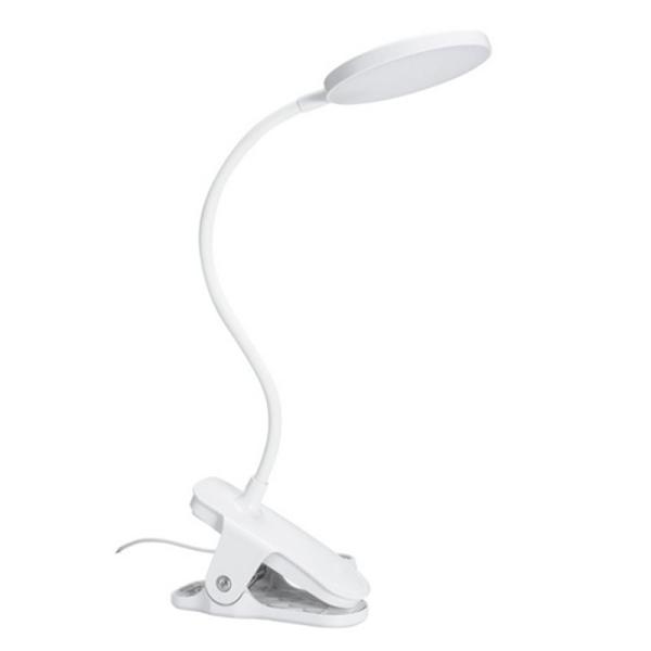 ヤザワコーポレーション ＬＥＤクリップライト調光調色機能付き CLE05C02WH ホワイト・光色3段階・明るさ3段階・約1,100luxの光（白色）