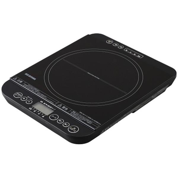 アイリスオーヤマ 卓上IHコンロ（対面操作式） IHC-TM142-B ブラック・卓上タイプ・鍋の大き目安約24cm・対面操作式