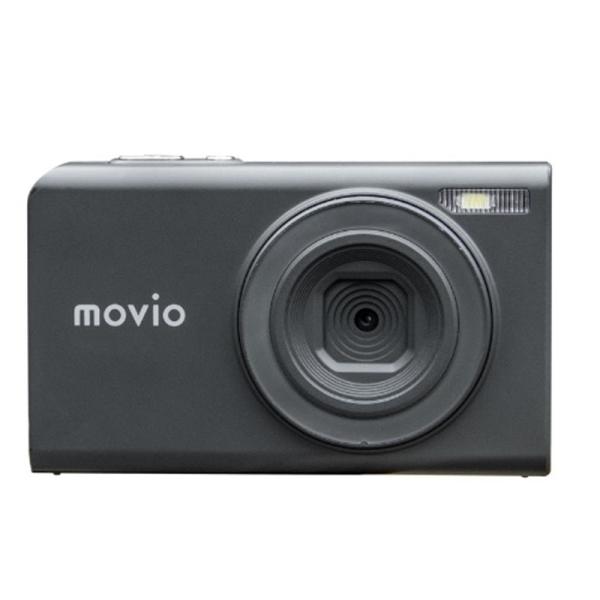 【発売日：2025年07月04日】ナガオカ コンパクトデジカメ「movio MAF500」 MAF500CH チャコール・平成レトロを持ち歩くトキメキ量産カメラ・オートフォーカス機能搭載・デジタルズーム4×で拡大可能