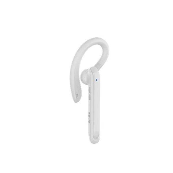 ナガオカ movio インイヤー型 片耳ワイヤレスイヤホン MINC01WH ホワイト・左右どちらの耳にも装着可能・蒸れにくい快適な着け心地・高品質ハンズフリー通話機能搭載