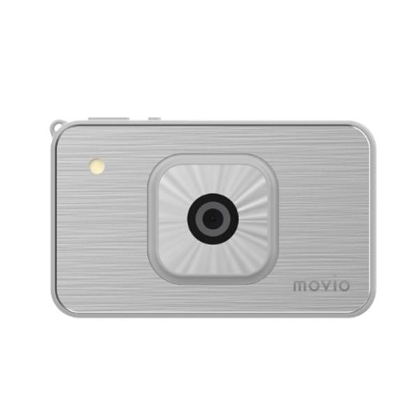 【発売日：2026年03月13日】ナガオカ デジタルカメラ MSL600SV シルバー・厚さたった9.5mmの超薄型形状のコンパクトデジタルカメラ・オートフォーカス機能搭載・レトロエフェクト機能搭載