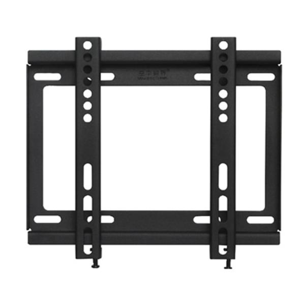 朝日木材加工 テレビ壁掛金具　２６Ｖ〜４３Ｖ型 STD-004-BK ブラック・左右調整可能なスタンダードタイプ・26〜43V型 (推奨）・※こちらの商品のお取り付けは行っておりません。宅配業者によるお届けまでとなります。