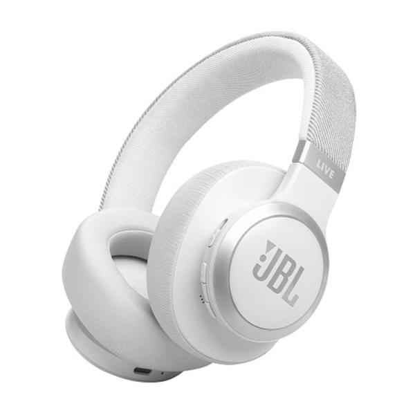 【発売日：2023年10月13日】JBL △ワイヤレスハイブリットノイズキャンセリングオーバーイヤーヘッドホン　Live 770NC JBLLIVE770NCWHT ホワイト【数量限定・未開封店頭在庫】・洗練されたデザインとカラーバリエーシ...