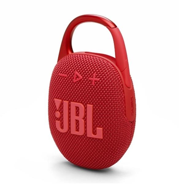 【発売日：2024年04月11日】JBL Bluetooth対応ポータブルスピーカー JBL CLIP 5 JBLCLIP5RED レッド・アプリでの直観的な操作とLE Audio対応によるワイヤレスステレオ接続を実現・コンパクトなボディと...