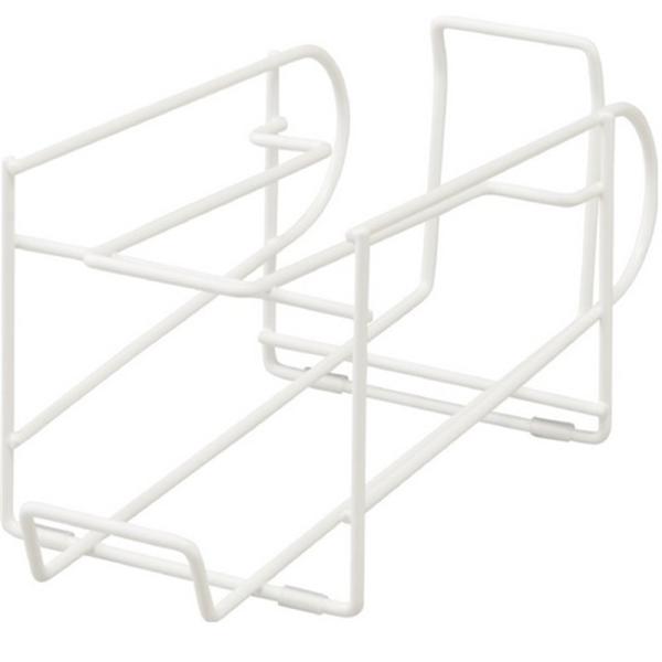 コジット コロコロ缶配ストッカー(350mL用) コロガシーナ(350mlヨウ) ホワイト・押し出し式で冷えた缶から飲める・冷蔵庫の棚調節不要・350mLの缶専用