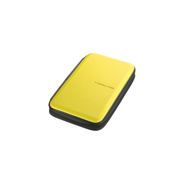サンワサプライ ブルーレイディスク対応セミハードケース FCD-WLBD56Y イエロー・凹凸が少なく柔らかい不織布でブルーレイディスクの収納に対応したEVA素材のセミハードケース・持ち運びに便利なファスナータイプ・56枚収納