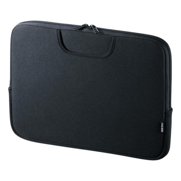 サンワサプライ ポケット付きインナーケース IN-WETP13BK ブラック・保護力・耐久性に優れたフィット感抜群のポケット付きインナーケース・13.3インチワイド対応