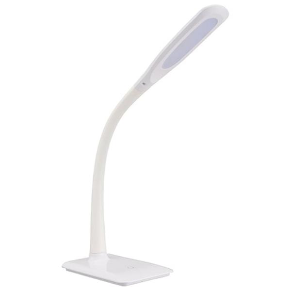 オーム電機 照明器具（スタンド） DS-LS16MUGH-W ホワイト・LEDデスクランプ・3段階調光
