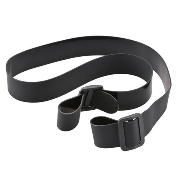 オーム ヘッドライト用シリコンバンド SL-PHD-S002-K2 ブラック・シリコン素材でしっかりフィット