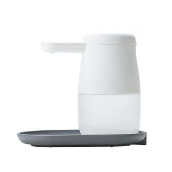 【発売日：2019年02月15日】キングジム 小型自動消毒液噴射器 TE500シロ <b><u>※電池別売（アルカリ）単３×４本</u></b>・コンパクトで場所を選ばずに使える自動手指消毒器...