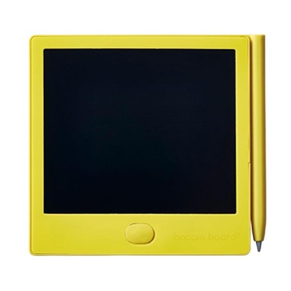 キングジム 電子メモパッド Boogie Board BB-12キイ イエロー・手のひらサイズのブギーボード・なめらかな書き心地・場所を選ばず、どこでも使える