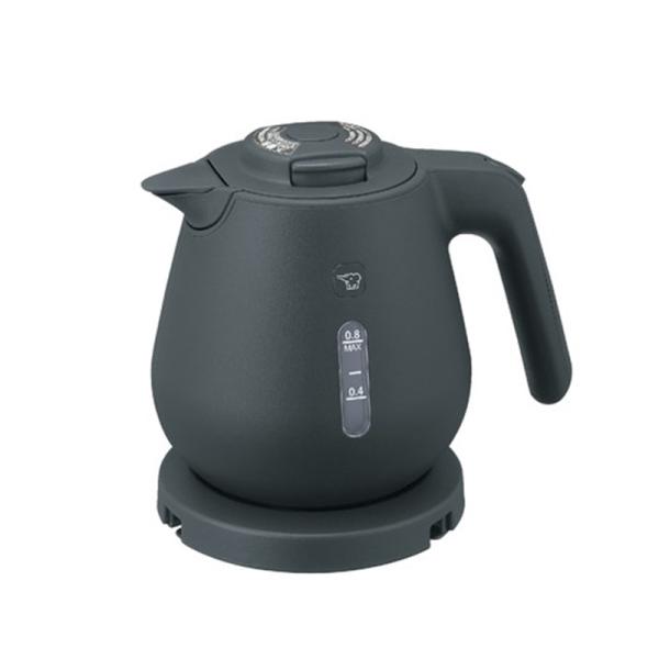 【発売日：2023年02月21日】象印マホービン 電気ケトル　0.8L CK-DB08 BM スレートブラック【数量限定・未開封店頭在庫】・6つの安全設計に清潔性をプラスしたケトル・ほこりの入りにくい「注ぎ口　ほこりブロック」・必要な分だけ...