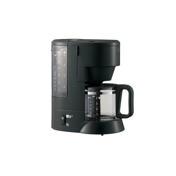 【発売日：2023年09月21日】象印マホービン コーヒーメーカー（珈琲通） EC-MA60 BA ブラック・「ダブル加熱　高温抽出」・コーヒーの濃さが選べる　「２段階濃度調節」・「浄水フィルター」