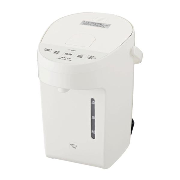 【発売日：2025年10月01日】象印マホービン マイコン沸とう 電動ポット CP-EB20 WA ホワイト・コンパクトなのにたっぷり「2L」サイズ・ラクラク注げる電動給湯・98℃・90℃・70℃の「3段階保温設定」
