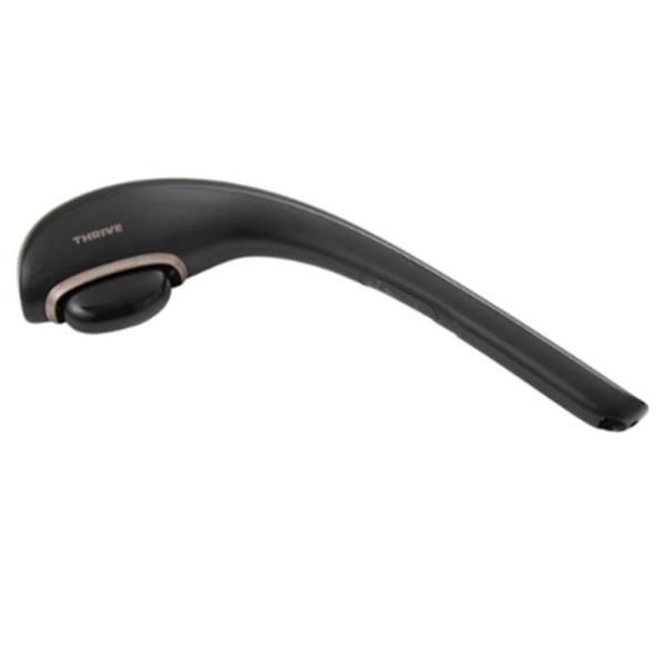 THRIVE（スライヴ） ハンディマッサージャー MD-8303S(BK) ブラック・軽くて使いやすい・コードレスタイプ・振動5段階切替・※医師の治療を受けられている場合は、必ず医師とご相談の上ご使用ください。