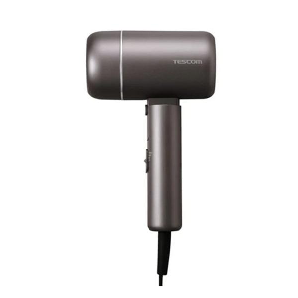 TESCOM （テスコム） プロテクトイオンンドライヤー TD462A-H グレー・低温のケアモード搭載・プロテクトイオン搭載・ラク抜きプラグ 採用