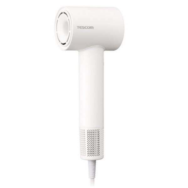 TESCOM （テスコム） マイナスイオンヘアドライヤー（ブラシレスDCモーター） TD760A-W ホワイト・重心バランスに優れたI字型デザイン・高速ブラシレスDCモーターによるパワフルな風・低騒音化で多様なライフスタイルにフィット