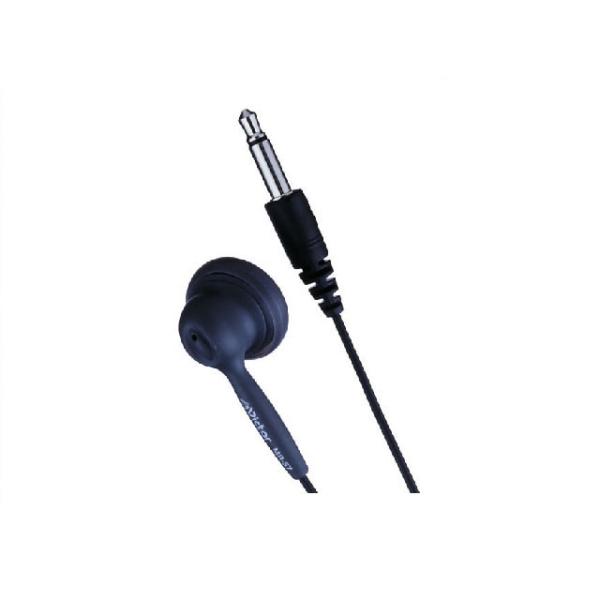 【発売日：2004年08月01日】JVC イヤホン MR-57-B ブラック・３Φストレートジャックの３ｍコード