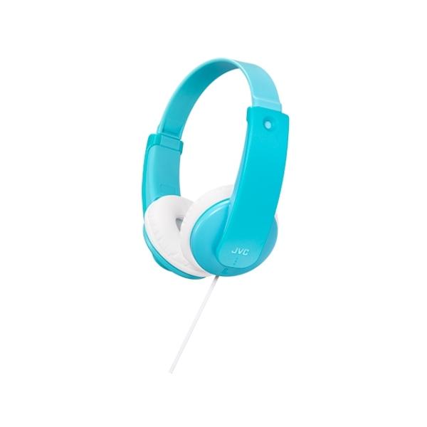【発売日：2017年03月20日】JVC ポータブルヘッドホン HA-KS2-Z ミントブルー・子供の耳に配慮した低感度設計・子供の頭にフィットする小型バンド＆指を挟みにくい設計・バンドの長さを自分で簡単調整できる