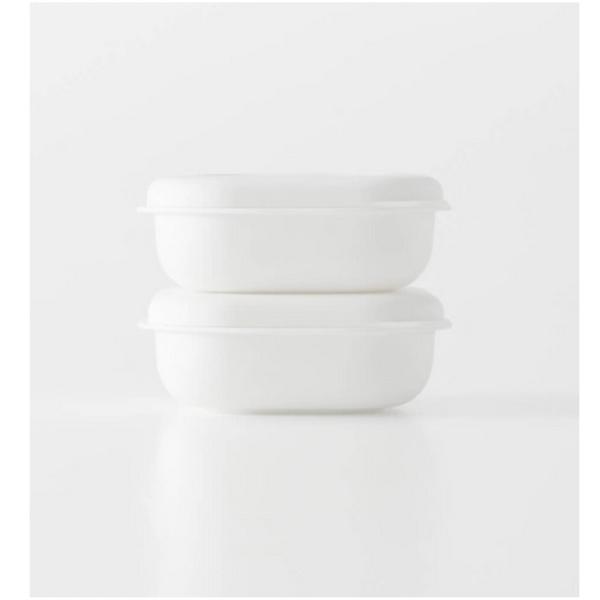 マーナ 極冷凍ごはん容器２個入 K748W ホワイト・全米販・お米マイスター徳永真悟氏共同企画・お手入れ簡単いシンプルデザイン・2個入り