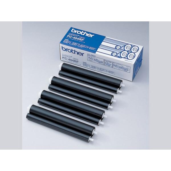 brother（ブラザー） ファックス他（Ｈ） PC-404RF 黒・詰め替え用リボン（4本入り）・A4、144枚相当（47m）
