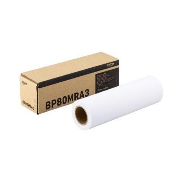 【発売日：2023年08月01日】brother（ブラザー） 純正 インクジェットロール紙（マット紙） BP80MRA3 ・ブラザー純正 ロール紙・インクジェットマット紙