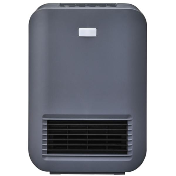 ユアサプライムス 人感センサー付きセラミックヒーター YGT-S1200GM(H) グレー【数量限定・未開封店頭在庫】・人感センサー搭載でかしこく節電・場所・用途で使い分ける弱/強/パワフルの3モード・転倒オフスイッチ付き